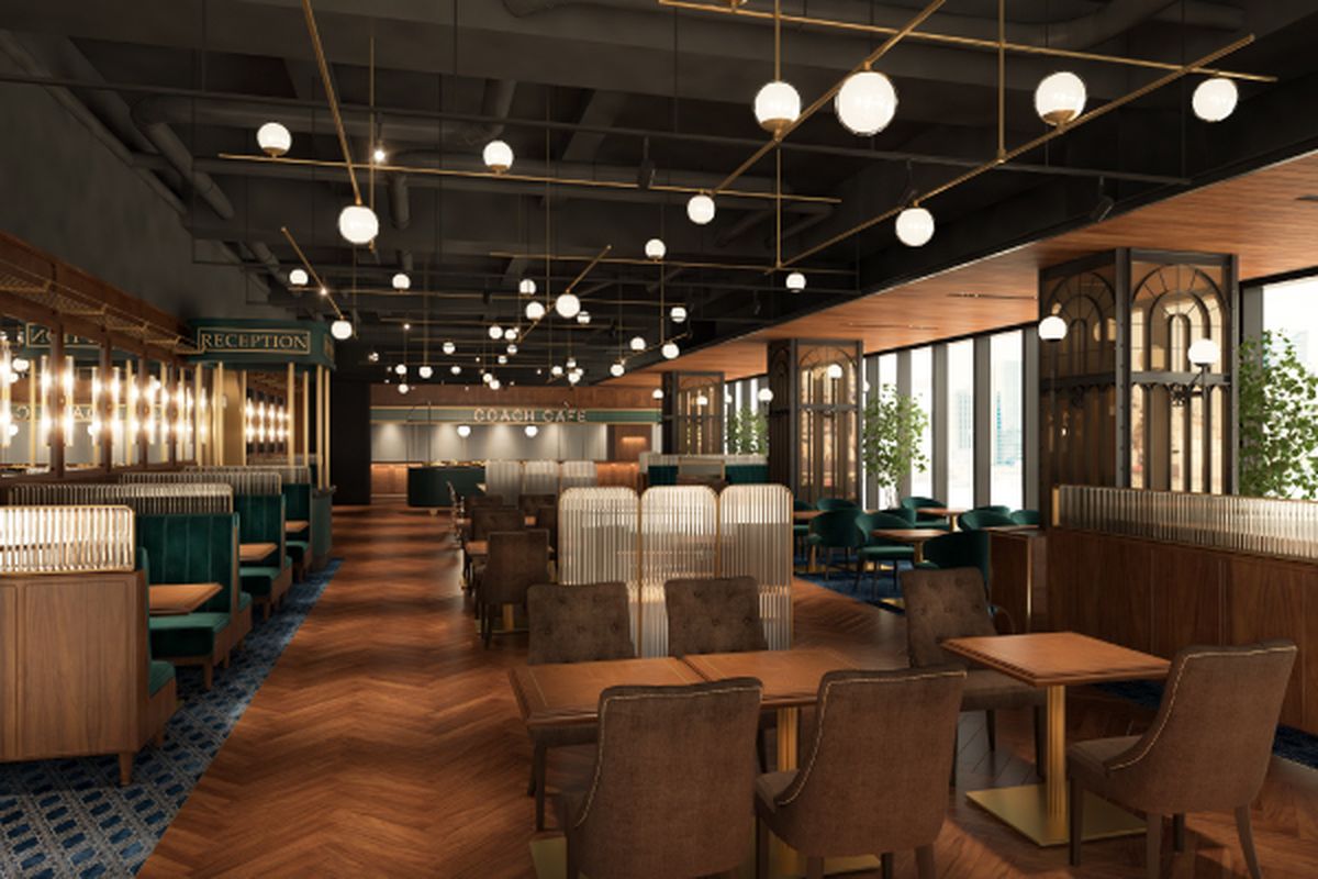 The TAILOR YARD MAIN DINING / Hotel Metropolitan Oimachi Tracks 5th ...