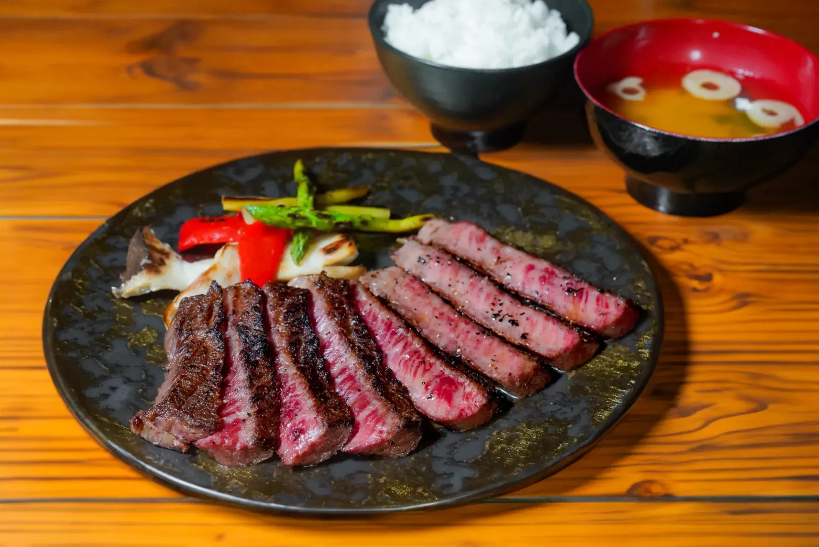 Japanese Wagyu Beef Sandwich & Pizza Steak (Halal Vegan) Ginza ...